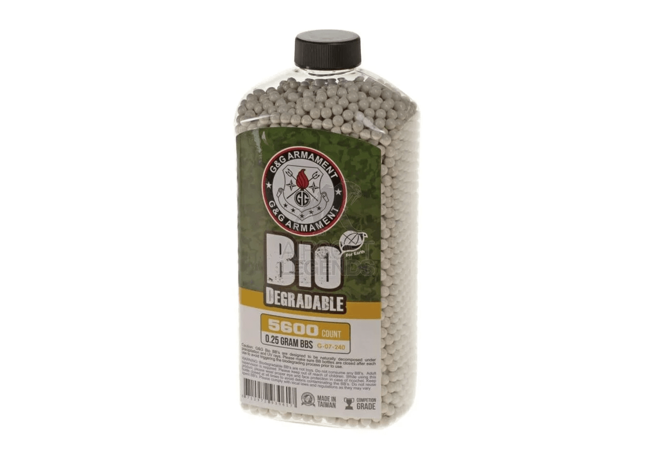 G&G Bio Precision BBs 0.25g 5600rds - Airsoft-Pro.ch